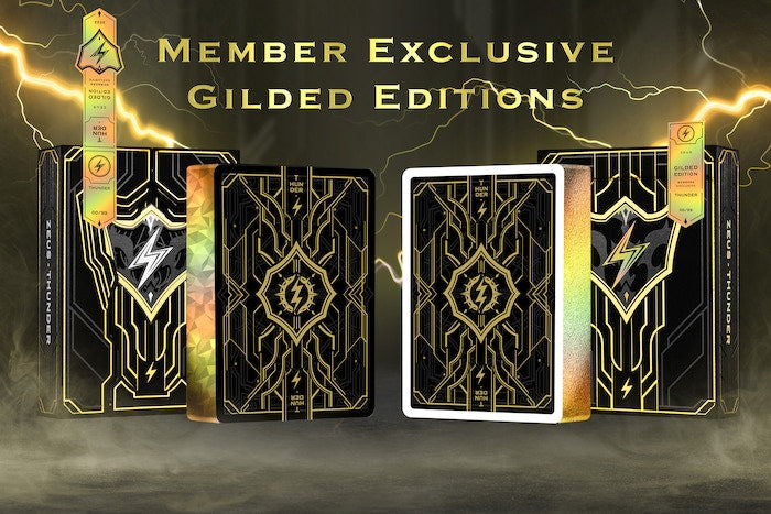 Thunder and Bident Playing Cards Complete Set by Card Mafia – Curated Cards