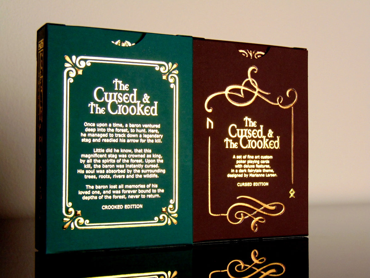 The Cursed and the Crooked Playing Cards Set by Marianne Larsen ...