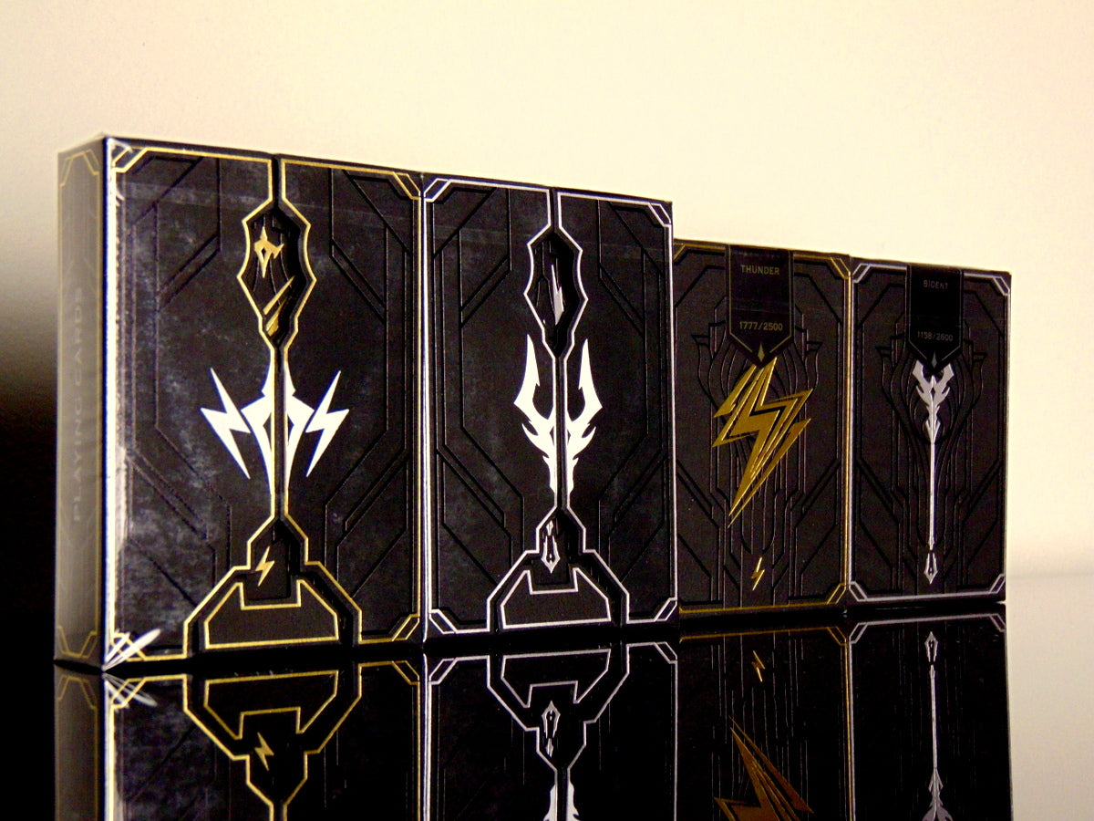 Thunder and Bident Playing Cards Set by Card Mafia – Curated Cards