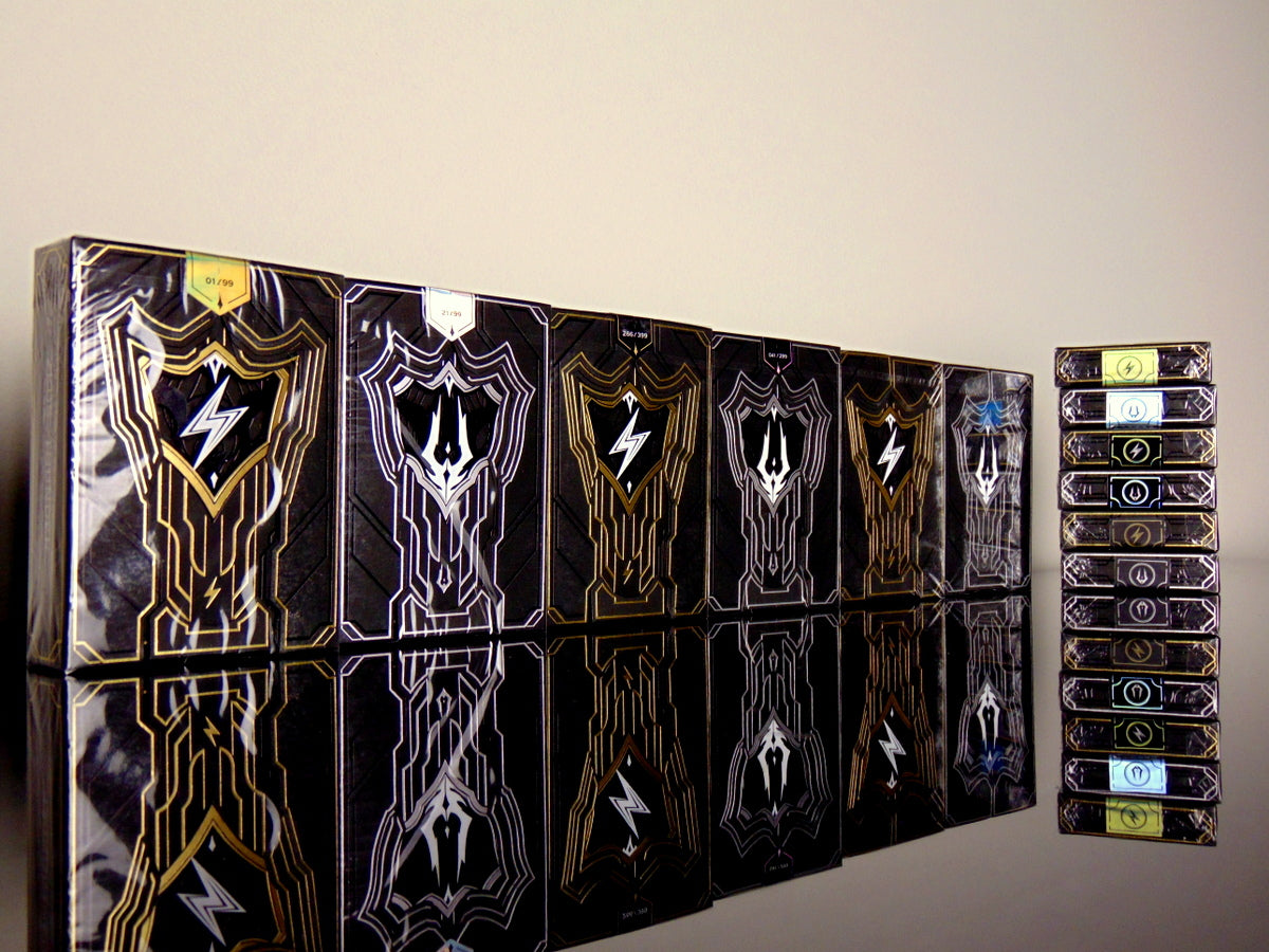 Thunder and Bident Playing Cards Complete Set by Card Mafia – Curated Cards