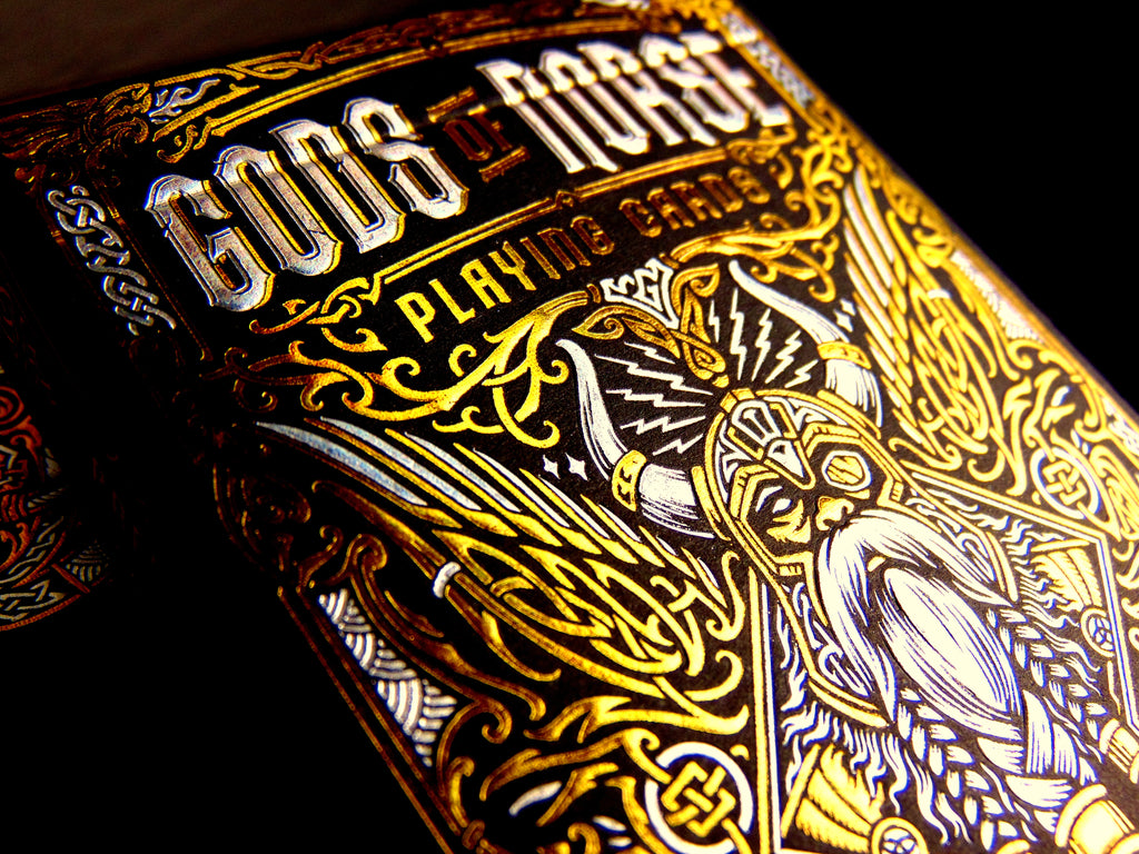 Gods of Norse Odin's Trophy Playing Cards Set by Riffle Shuffle ...