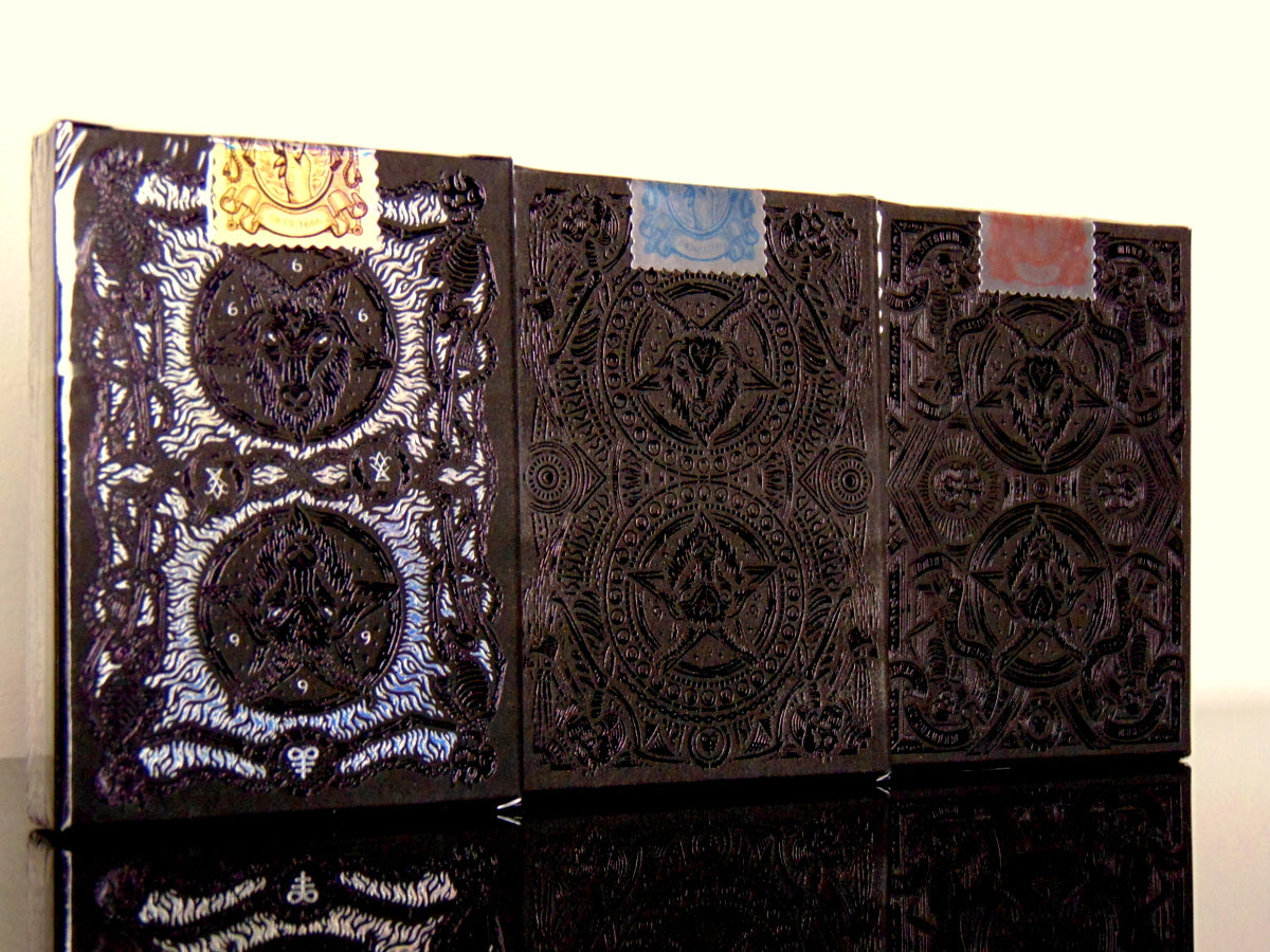 666 Rose Gold & Frostbite Playing Cards Standard Set by Riffle Shuffle ...